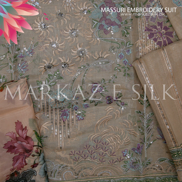 Massuri Embroidery Suit MS 463 – Markaz e Silk