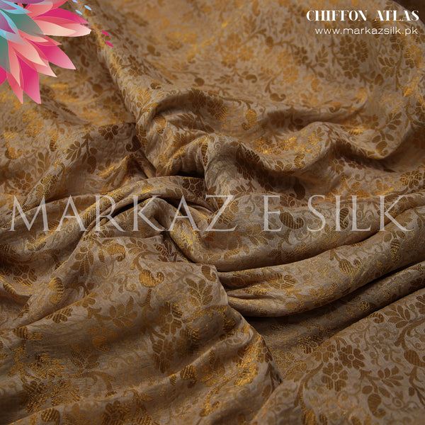 Chiffon Atlas - MS 566 (Price is in per Yard) – Markaz e Silk